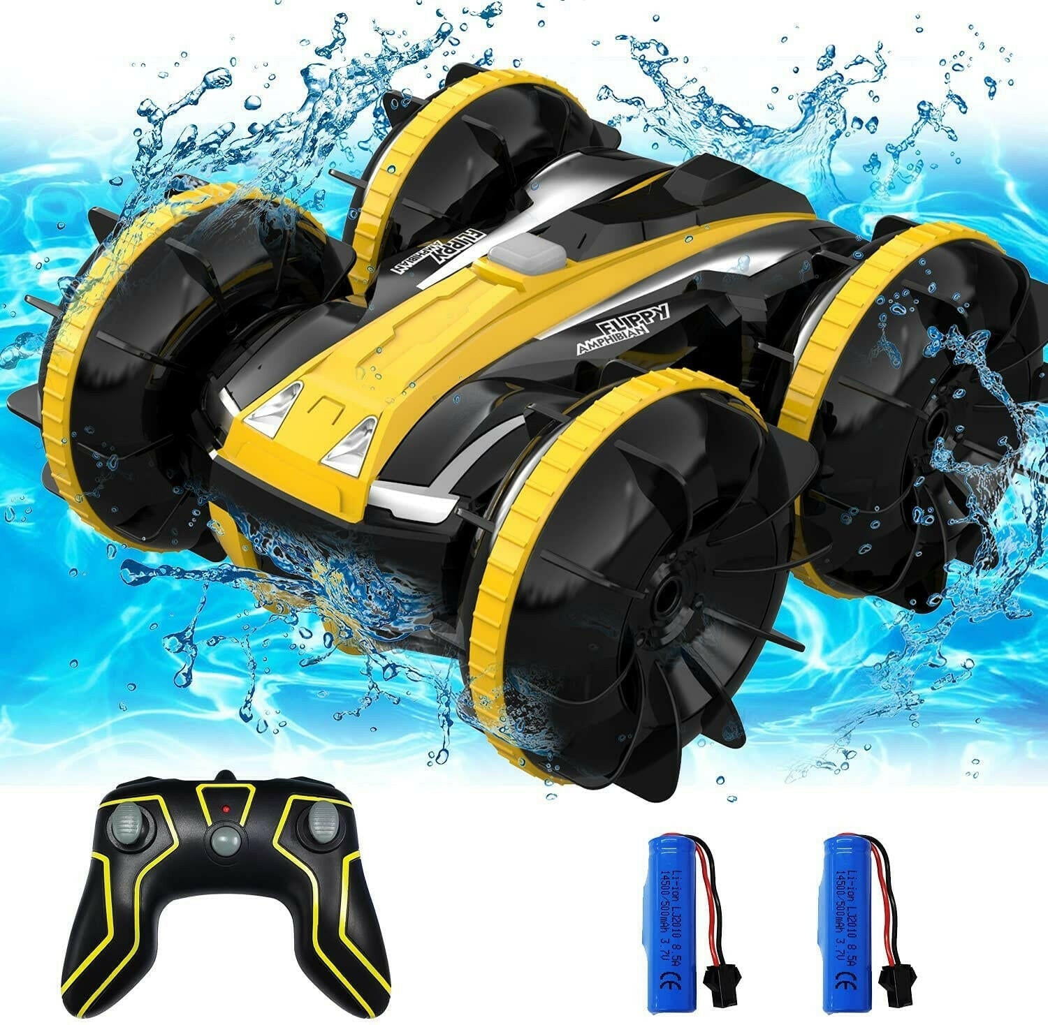 VOLANTEXRC All Terrain Amphibious Waterproof RC Monster Truck Stunt Ca ...